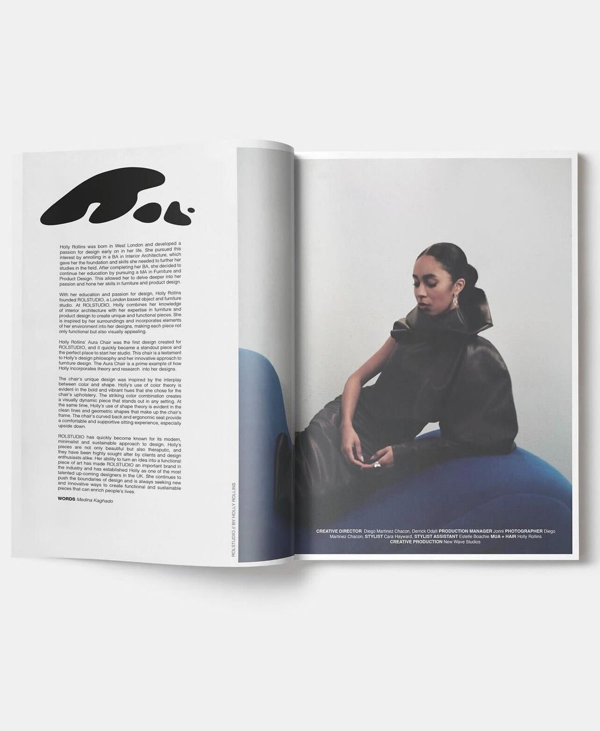 New Wave Magazine Issue XI featuring Holly Rollins of ROLSTUDIO – SELASI